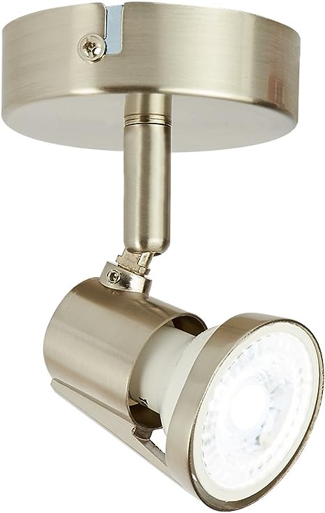 SPOT INTERIOR DIRIGIBLE ACERO SATINADO TECNOLITE — Elektrocontrol