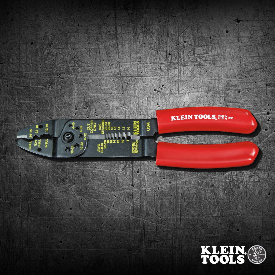 PINZA PONCHADORA MULTIUSOS 8-22AWG KLEIN TOOLS — Elektrocontrol