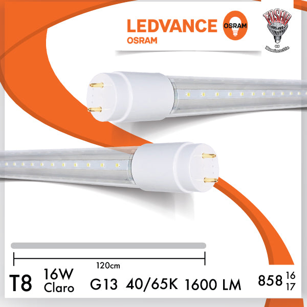 LAMPARA LED STAR T8 16W 4000K CLEAR LEDV — Elektrocontrol