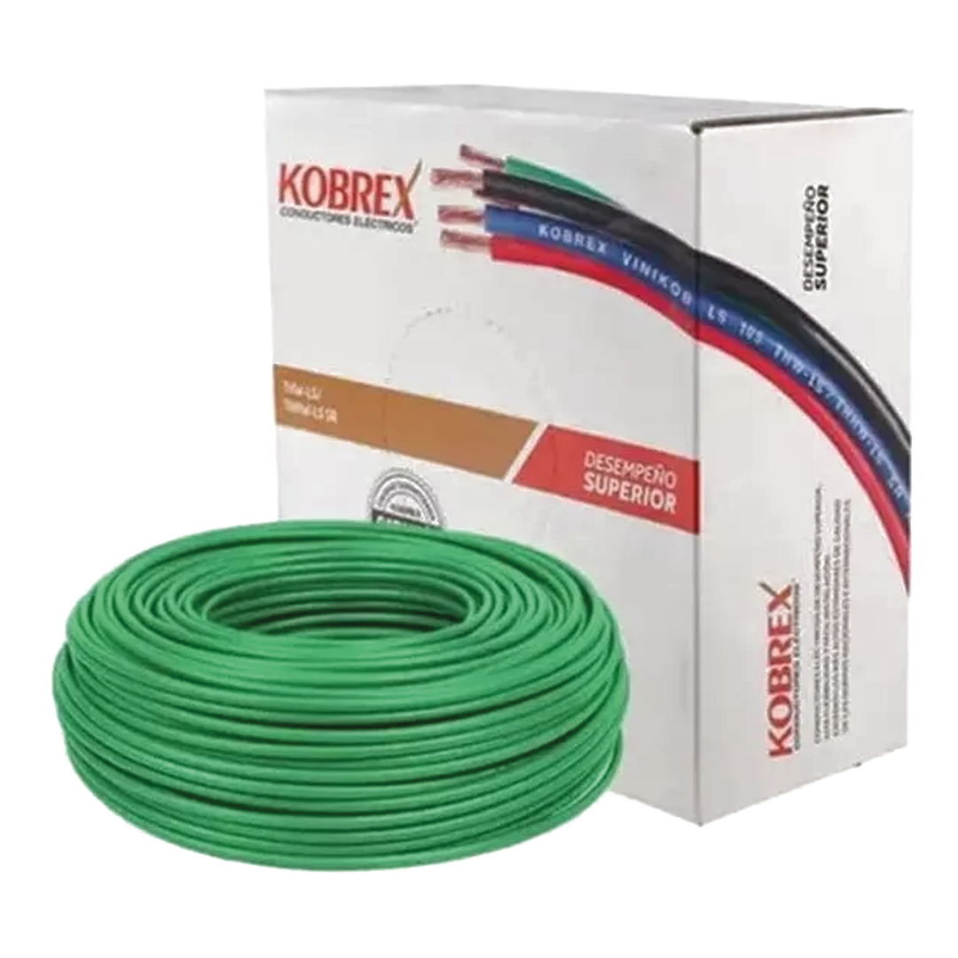 CABLE THW-LS #16 600 V. CAJA DE 100 MT KOBREX — Elektrocontrol