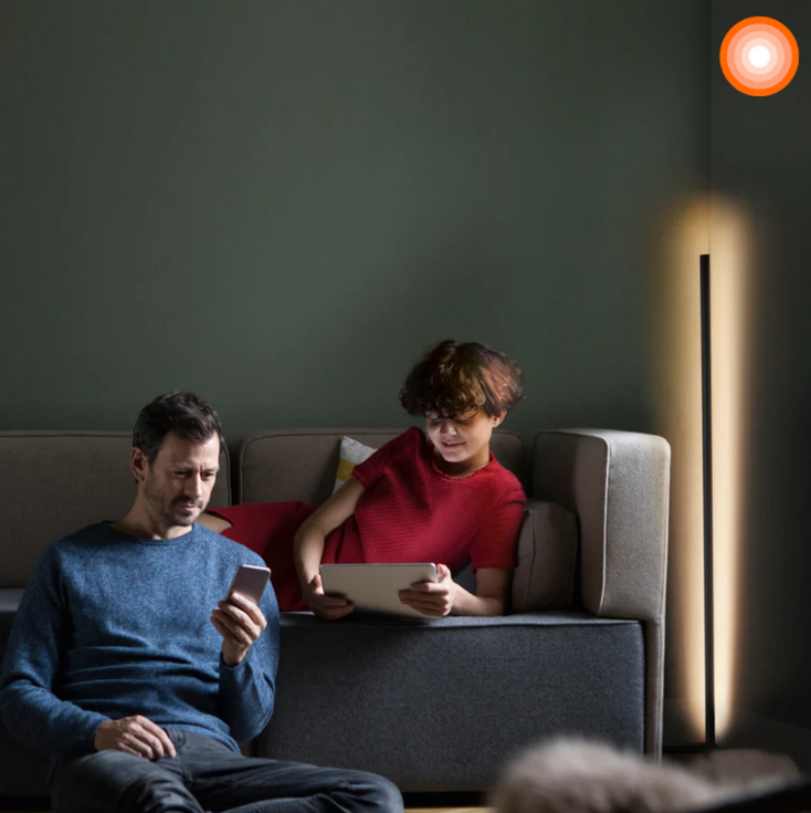 LUMINARIA SMART+ DE PISO FLOOR CORNER 14W/RGB LEDVANCE — Elektrocontrol