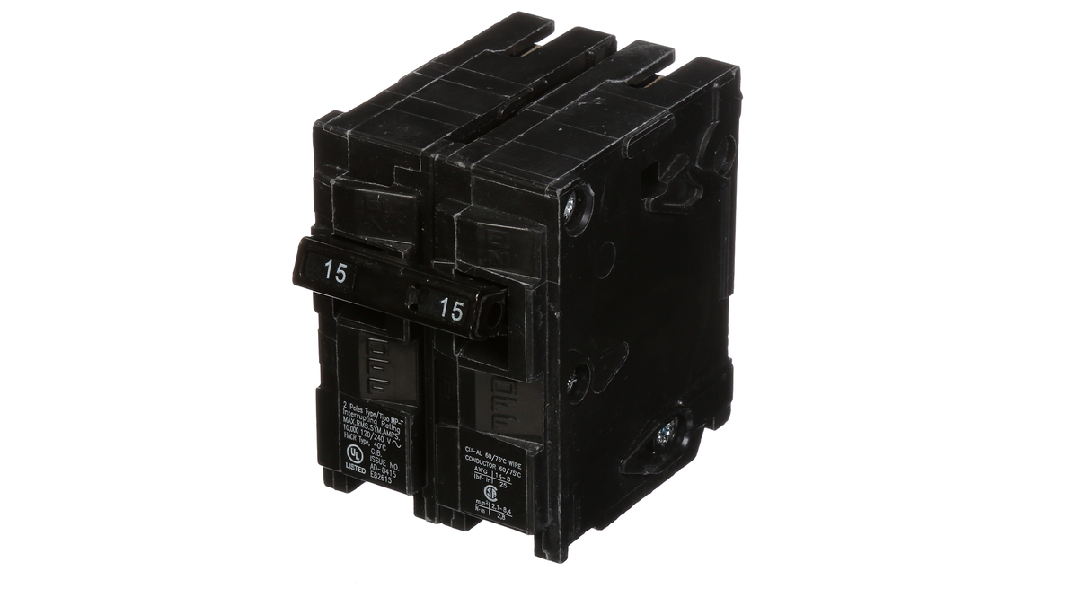 INTERRUPTOR TERMICO QP 2 POLOS X 15 AMPERES SIEMENS — Elektrocontrol