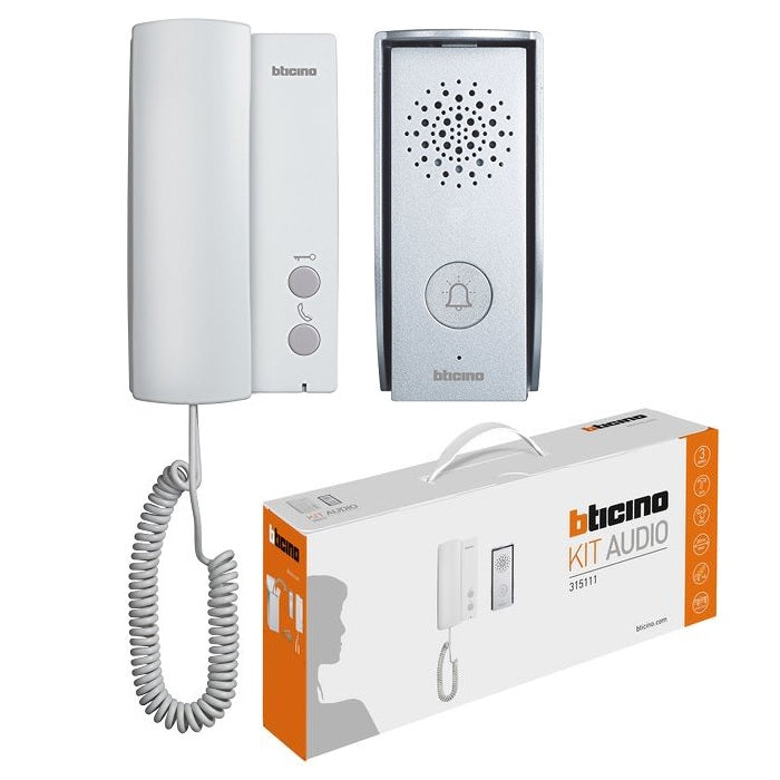 KIT DE INTERFON AUDIO BASICO 3 HILOS BTICINO — Elektrocontrol